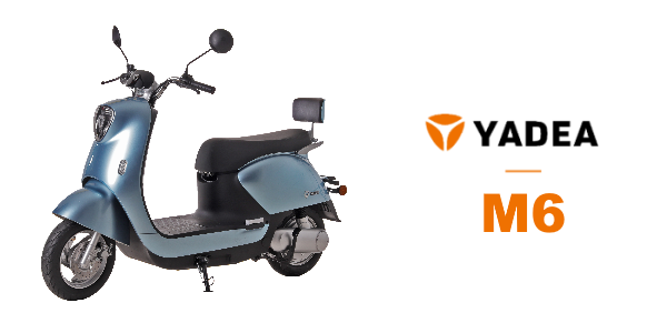 Електроскутер YADEA M6 – детальний опис та характеристики ⚡